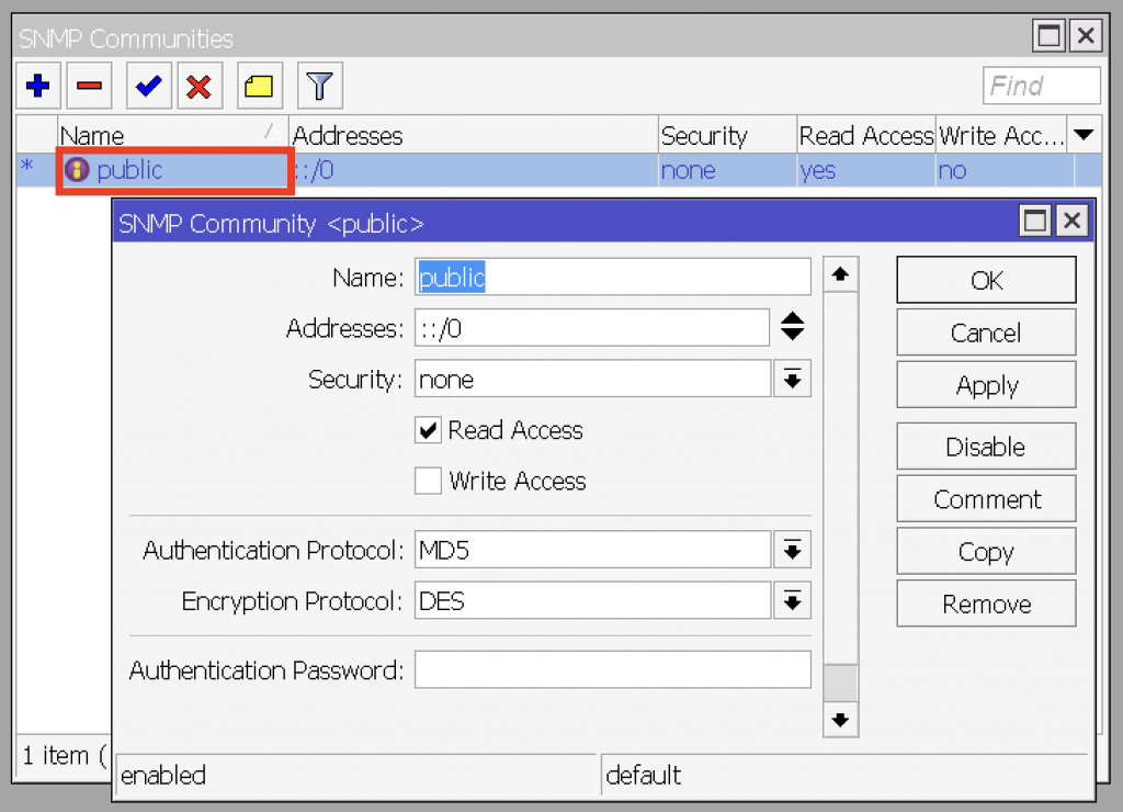 Cómo habilitar el protocolo SNMPv2 en nuestro MIKROTIK - Alex Ariza