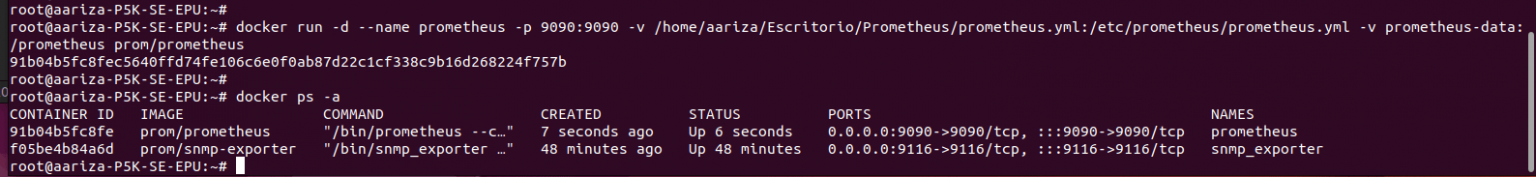 Configuración de SNMP EXPORTER en PROMETHEUS para monitorizar mi ...